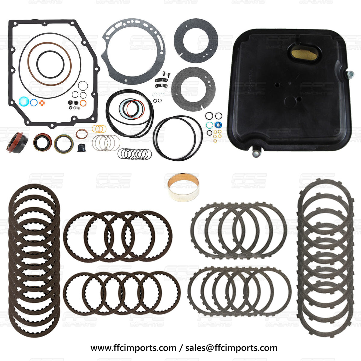 42RLE Transmission Master Rebuild KIT 03-UP WITH Plates Filter Bushing ...