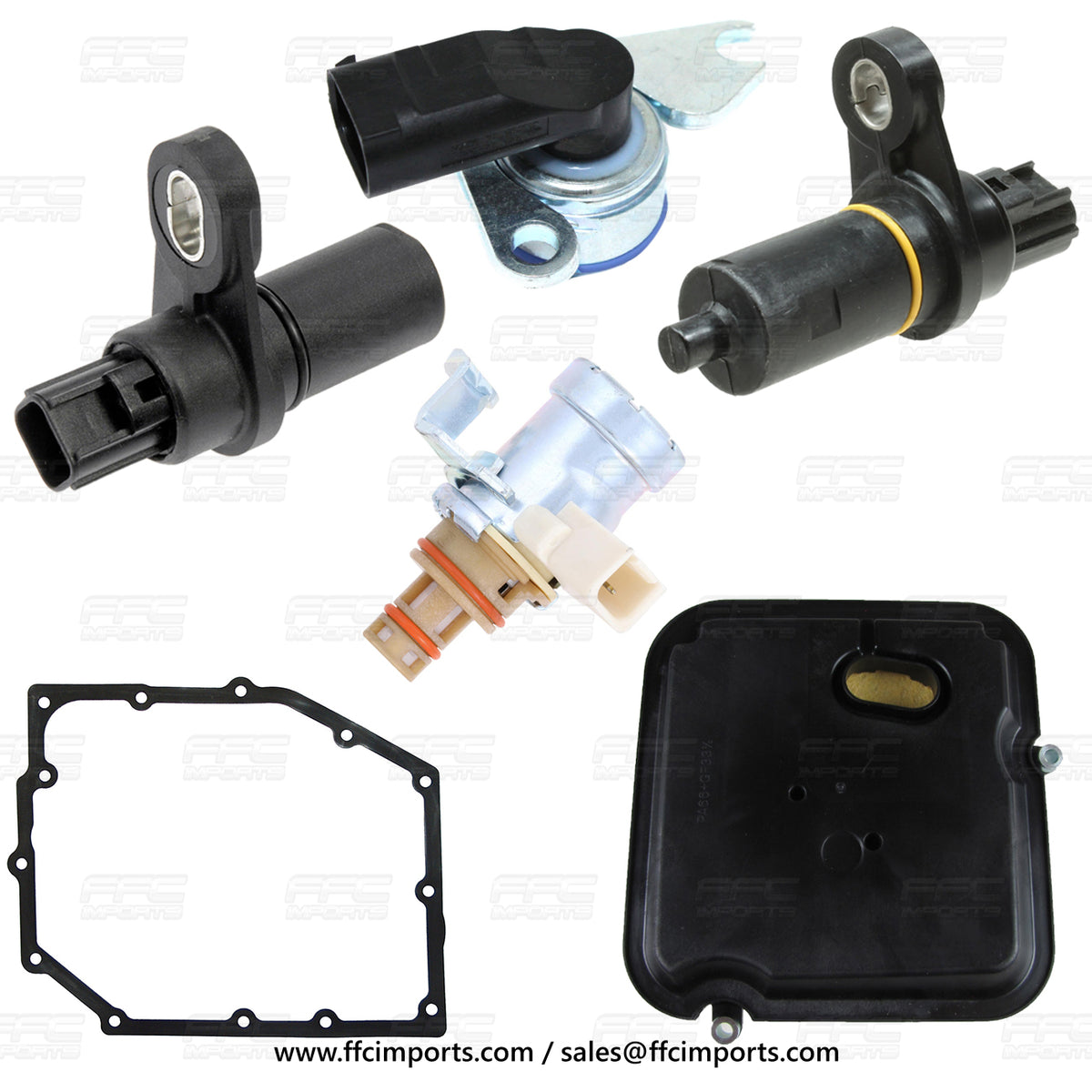 42RLE Transmission MOPAR EPC Solenoid Transducer Speed Sensors Filter ...