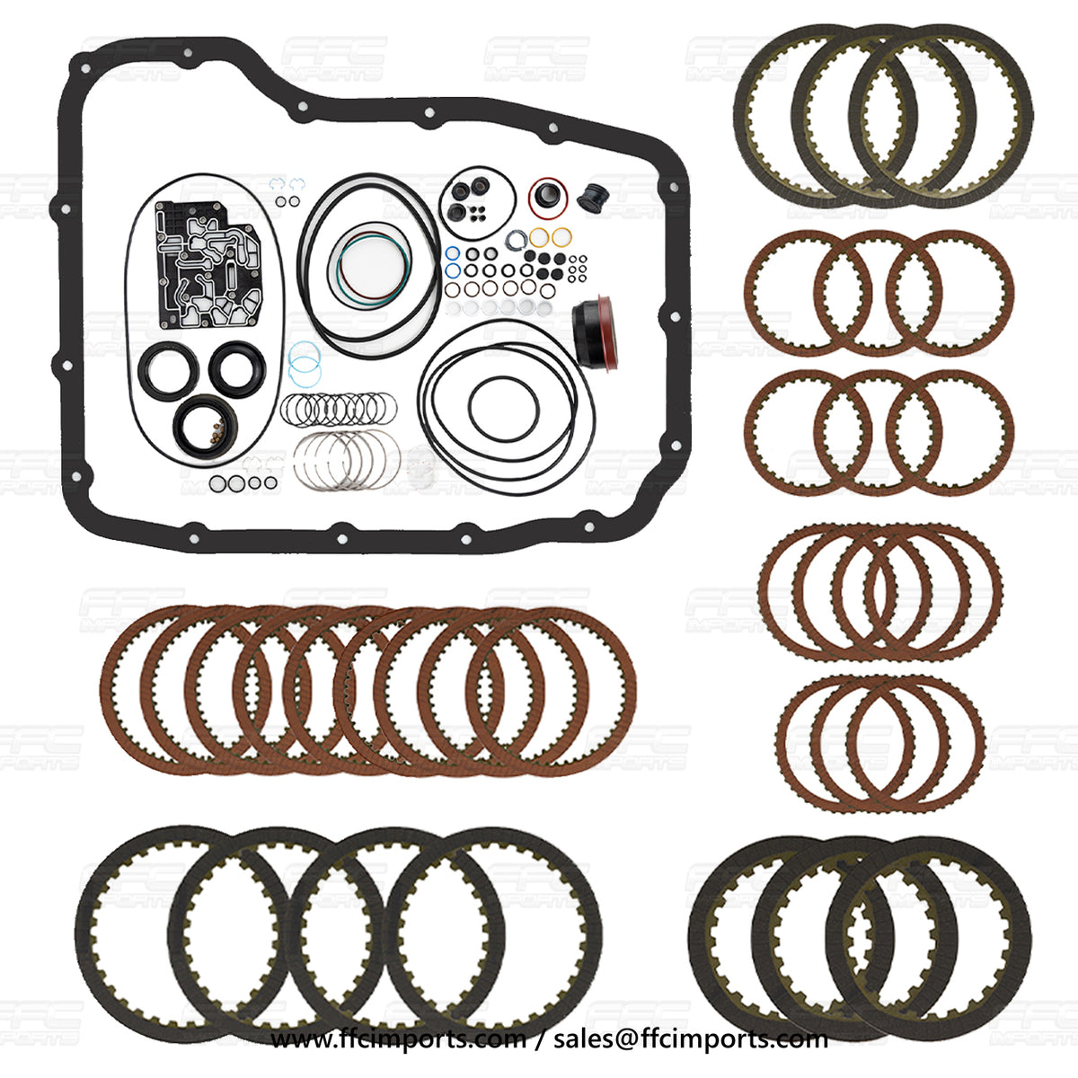 66RFE Transmission Banner Rebuild KIT 2014-UP with Overhaul Gaskets ...