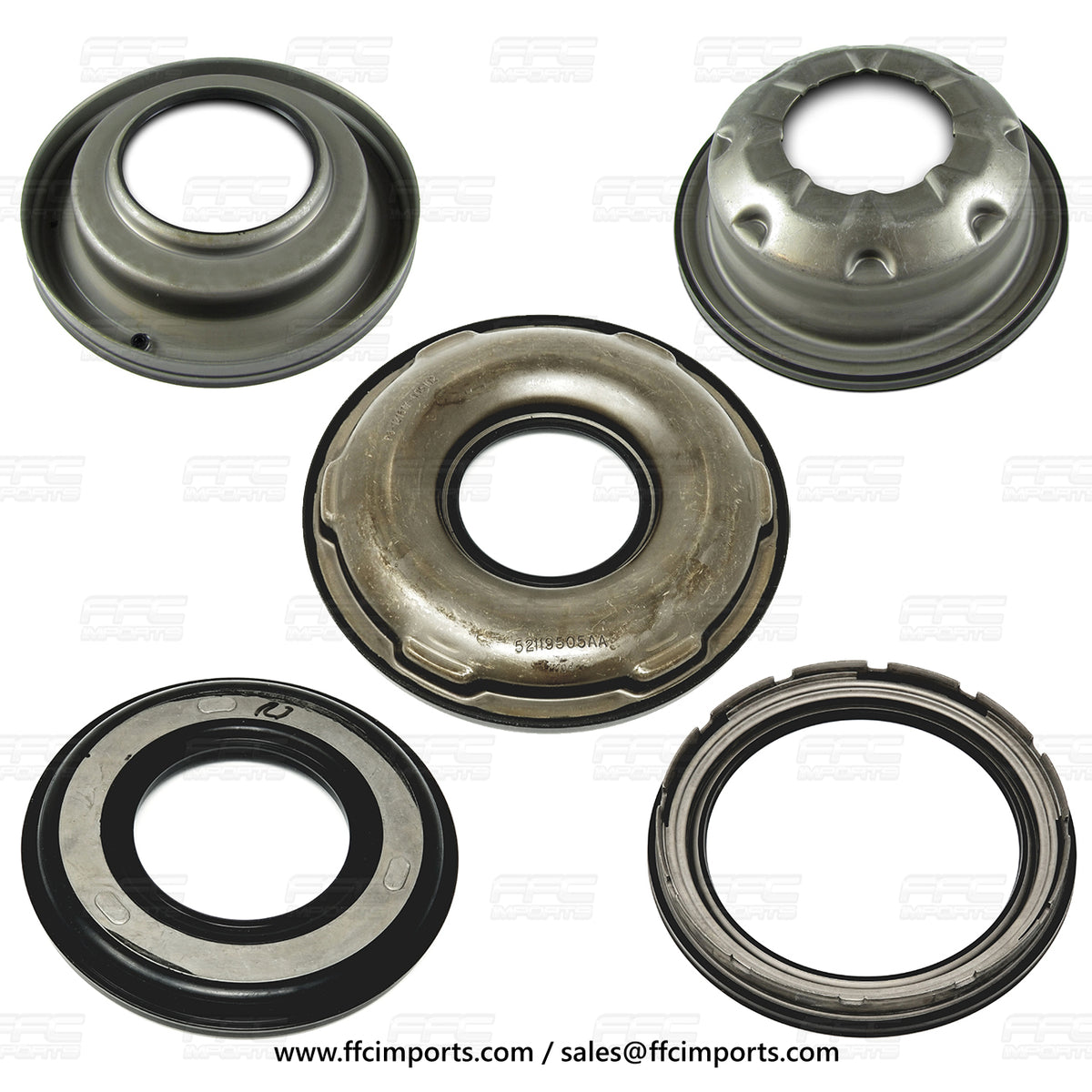 68RFE 66RFE Transmission Piston Rebuild KIT (5 PCS) 2007-UP for Dodge ...