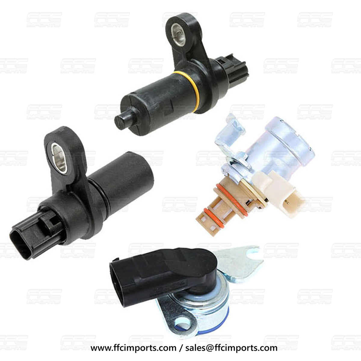 42RLE Transmission MOPAR EPC Solenoid, Transducer & Speed Sensors SET ...
