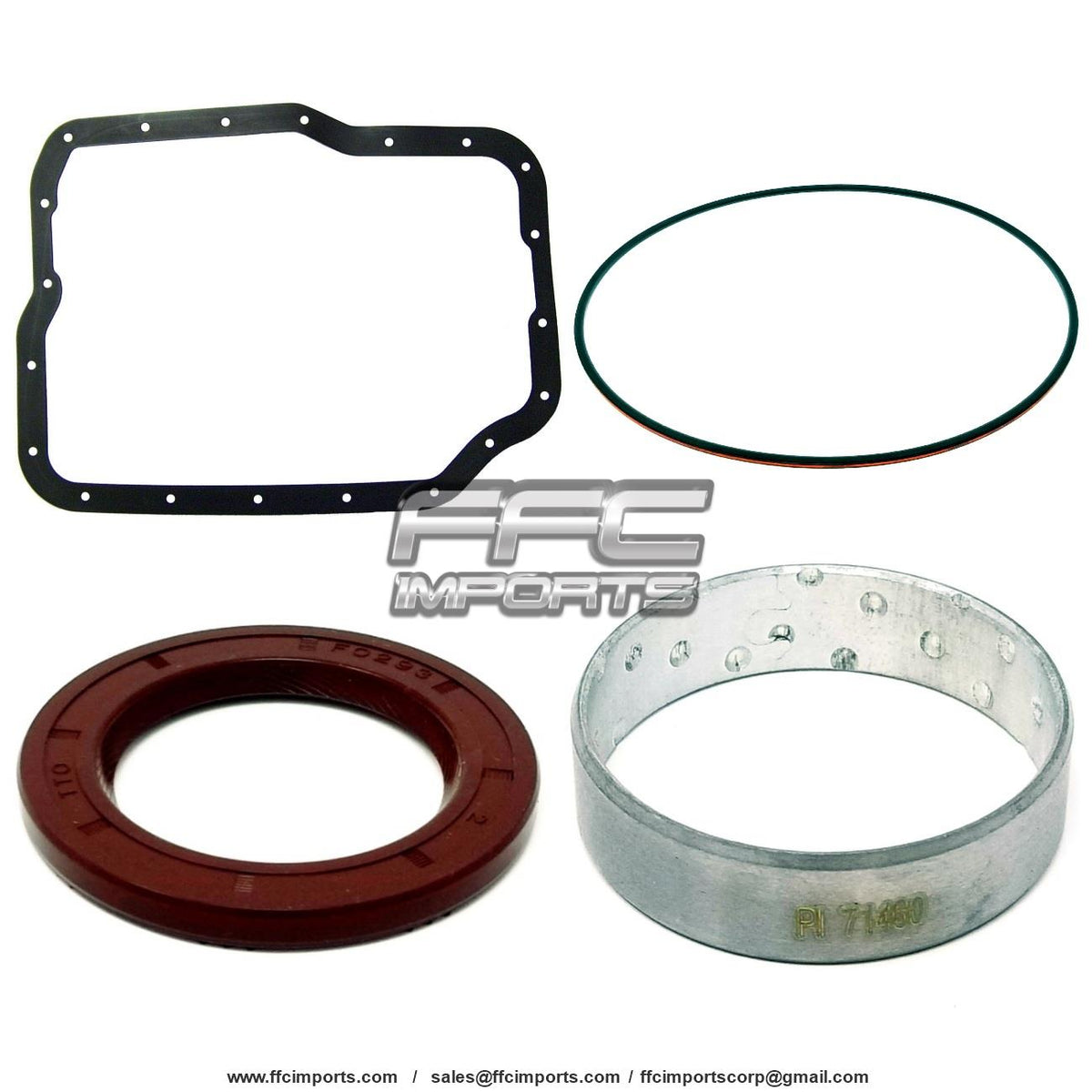 FN4A-EL 4F27E Transmission FRONT PUMP Repair SET with Gasket Bushing S ...