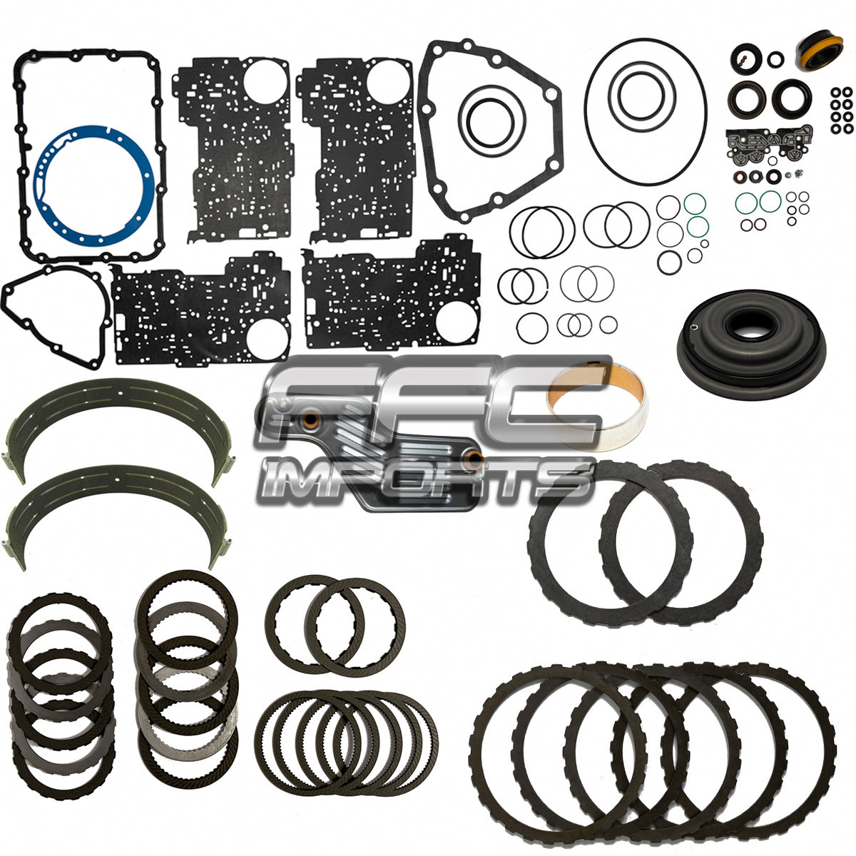 5R55W 5R55S Transmission Super Master Rebuild KIT 02-UP W/ Piston 2 Ba ...