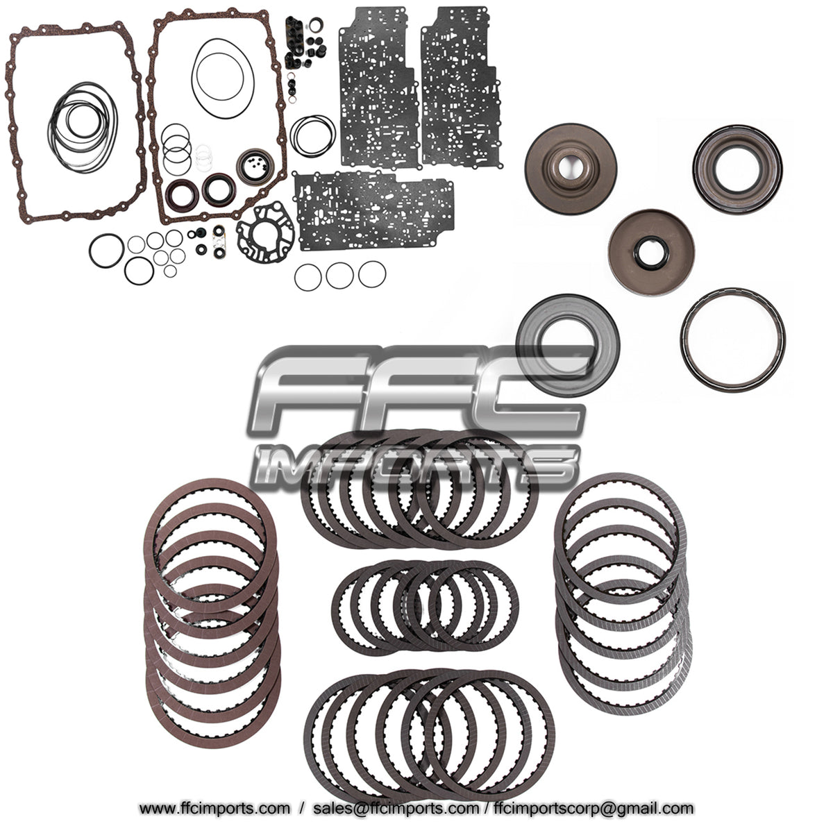 6L90 6L90E 6L80 6L80E Transmission Banner Rebuild KIT 06-UP W/ Pistons ...