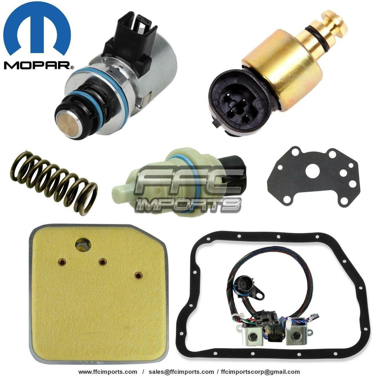 A518 46RE 47RE MOPAR Solenoid & Governor Pressure Sensor Filter Spring ...