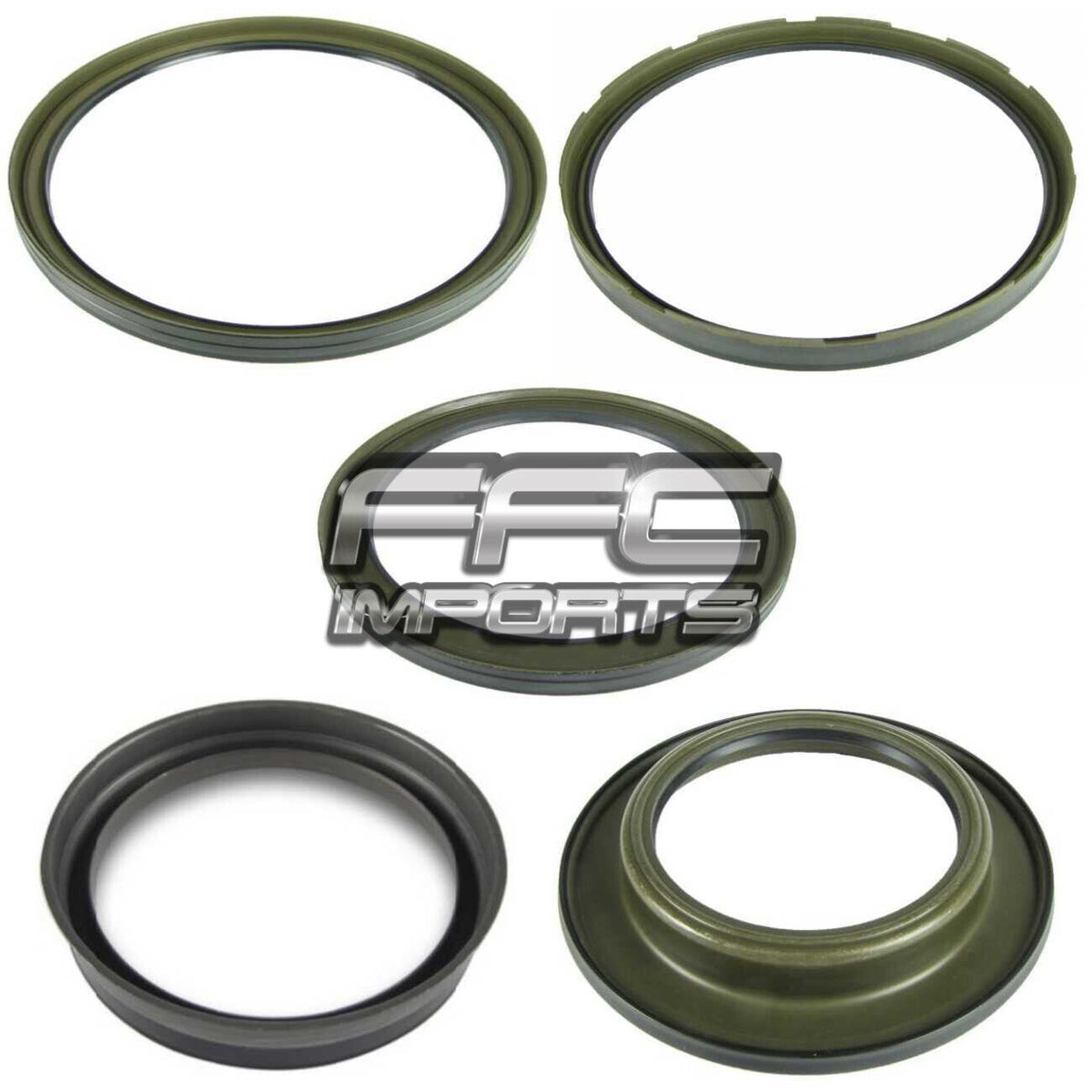 6F35 Transmission Molded Bonded PISTON KIT 09-UP (5 PCS) for FORD Esca ...