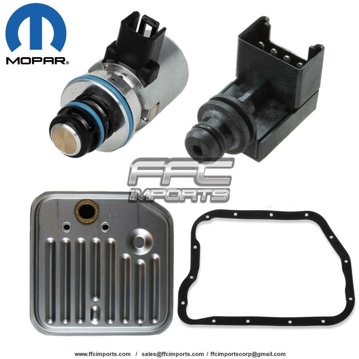 A518 46RE 47RE 48RE MOPAR Solenoid & Transducer Governor Sensor Filter ...