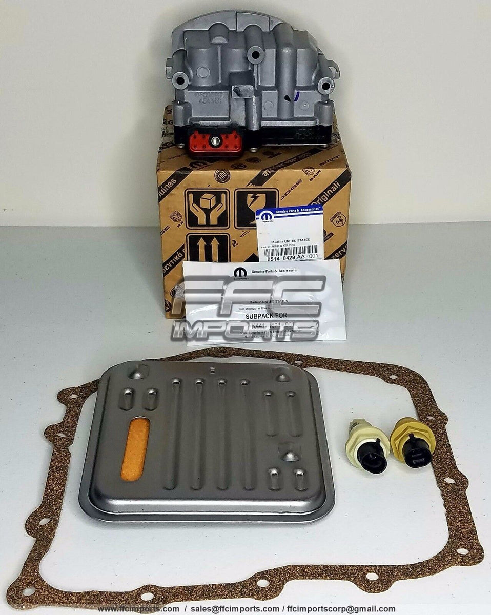 A604 40TE 41TE 41TES MOPAR Solenoid Block Input Output Speed Sensor ...