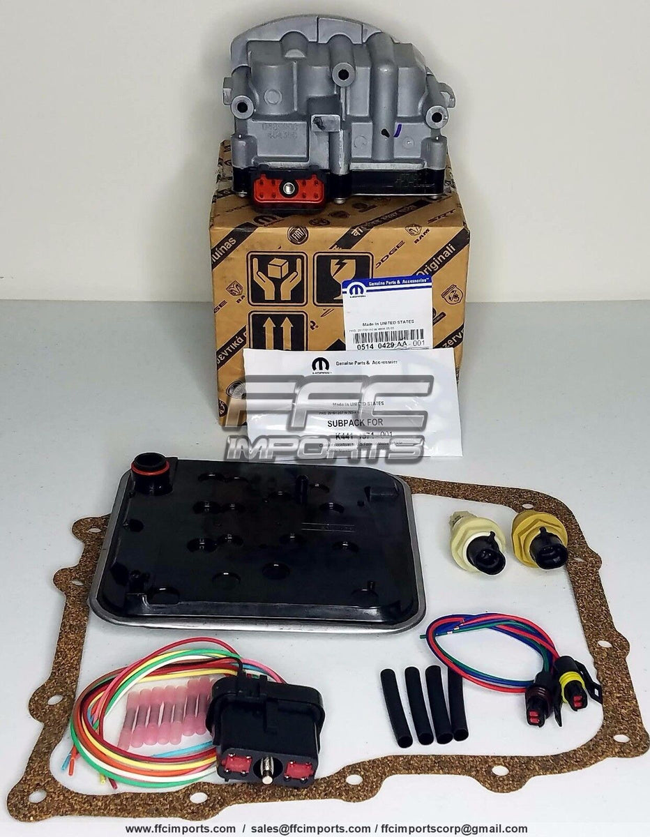 A604 40TE 41TE 41TES Solenoid Block Filter Kit Vehicle Speed Sensor Wi ...